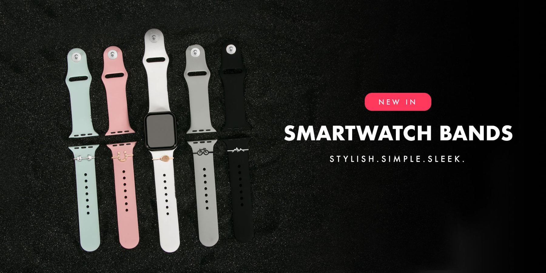 Smartwatch bands with Charms
