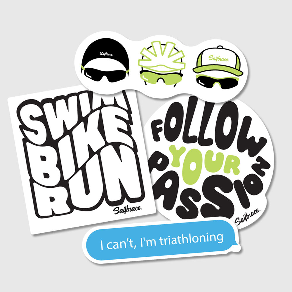 Triathlon Sticker Pack – Sailbrace